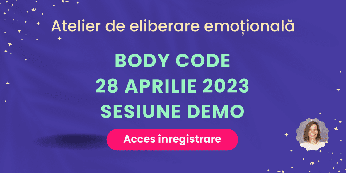 The Body Code - acces la înregistrarea atelierului